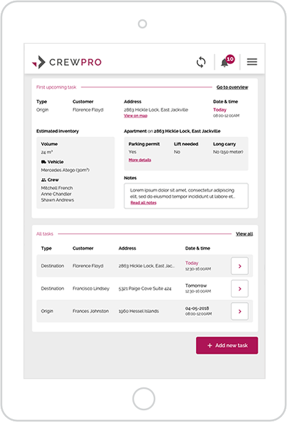 Homepage | Move4U - corporate - Delivering moving software