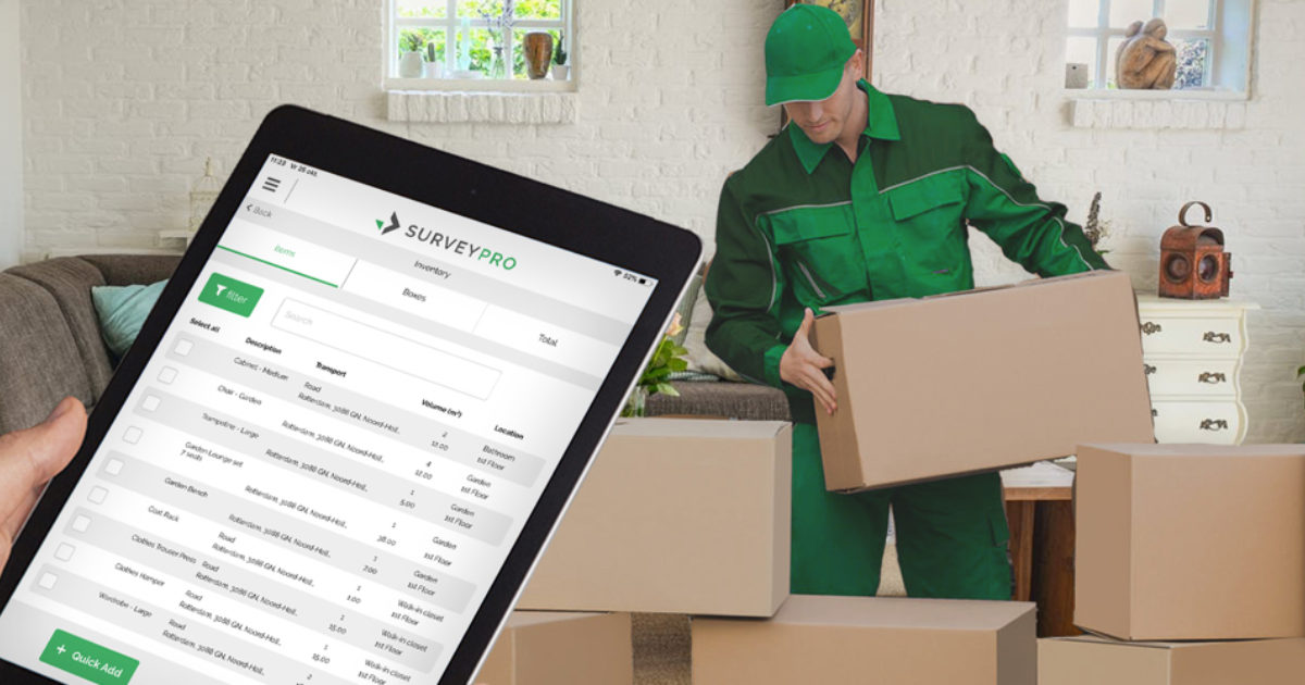 It's here! The Pre-Move Survey App: SurveyPro | News | Move4U