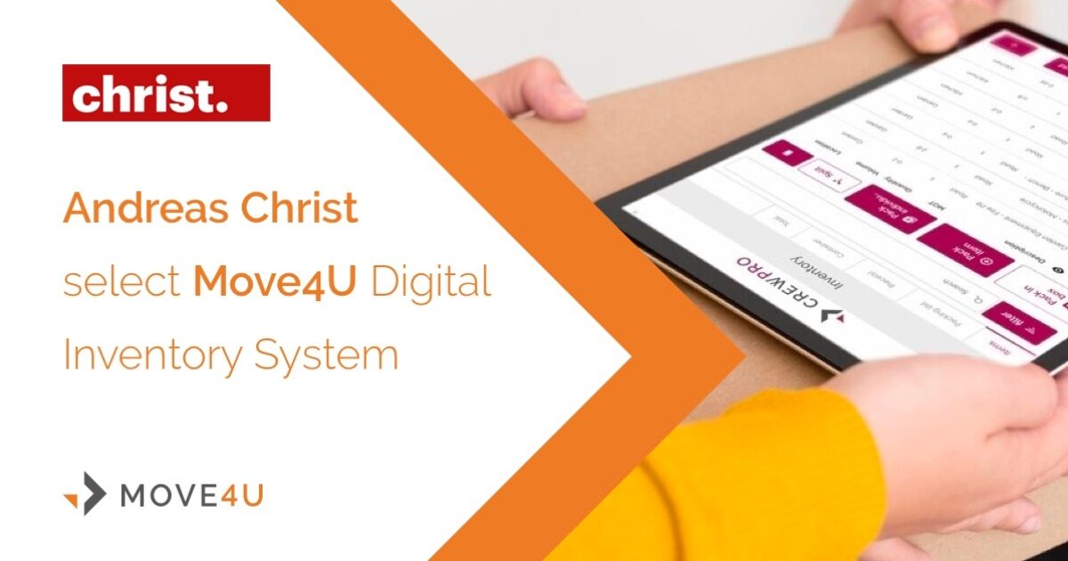 Andreas Christ Select Move4U Digital Inventory System | News | Move4U